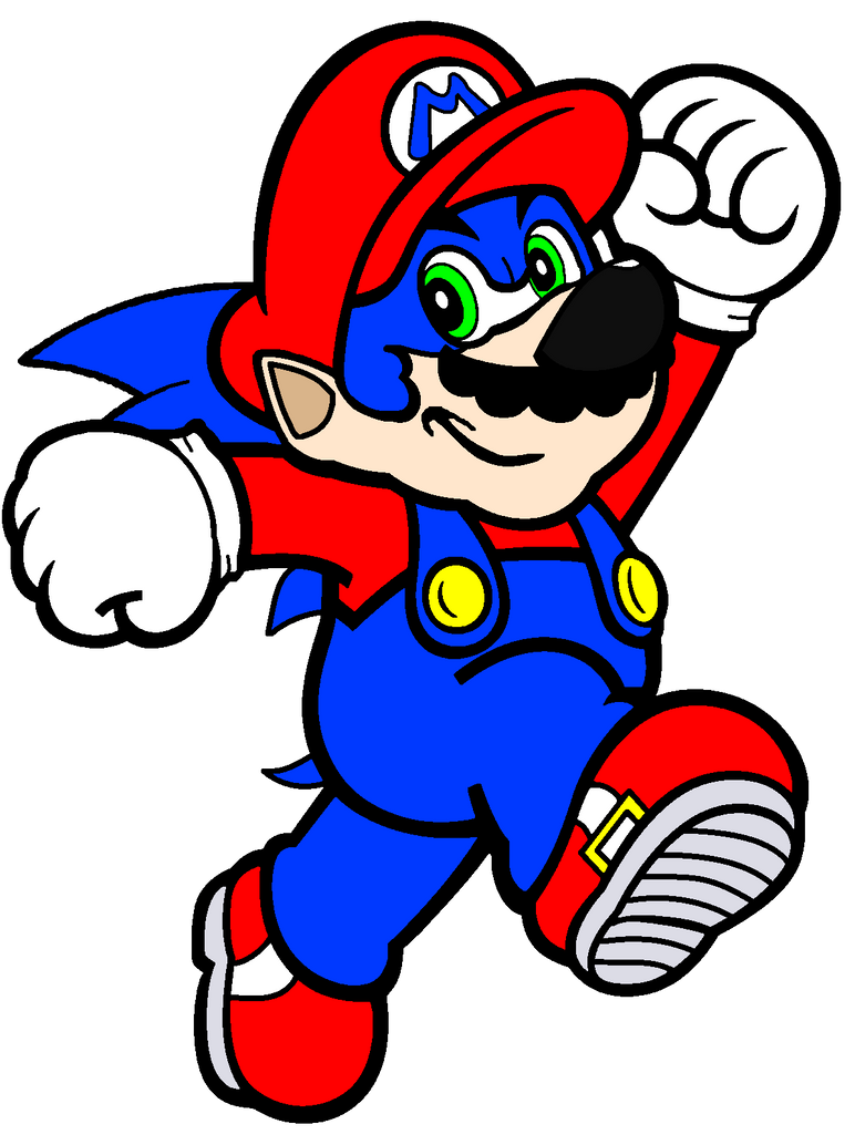 Maric Mariosonic Fusion By Ericothefandomwonder On Deviantart