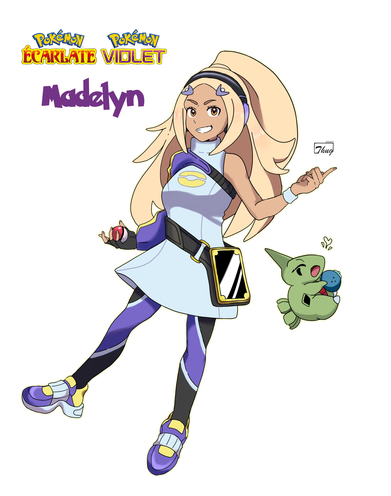 Pokemon Rival Oc Concept By Poussinvnr On Deviantart