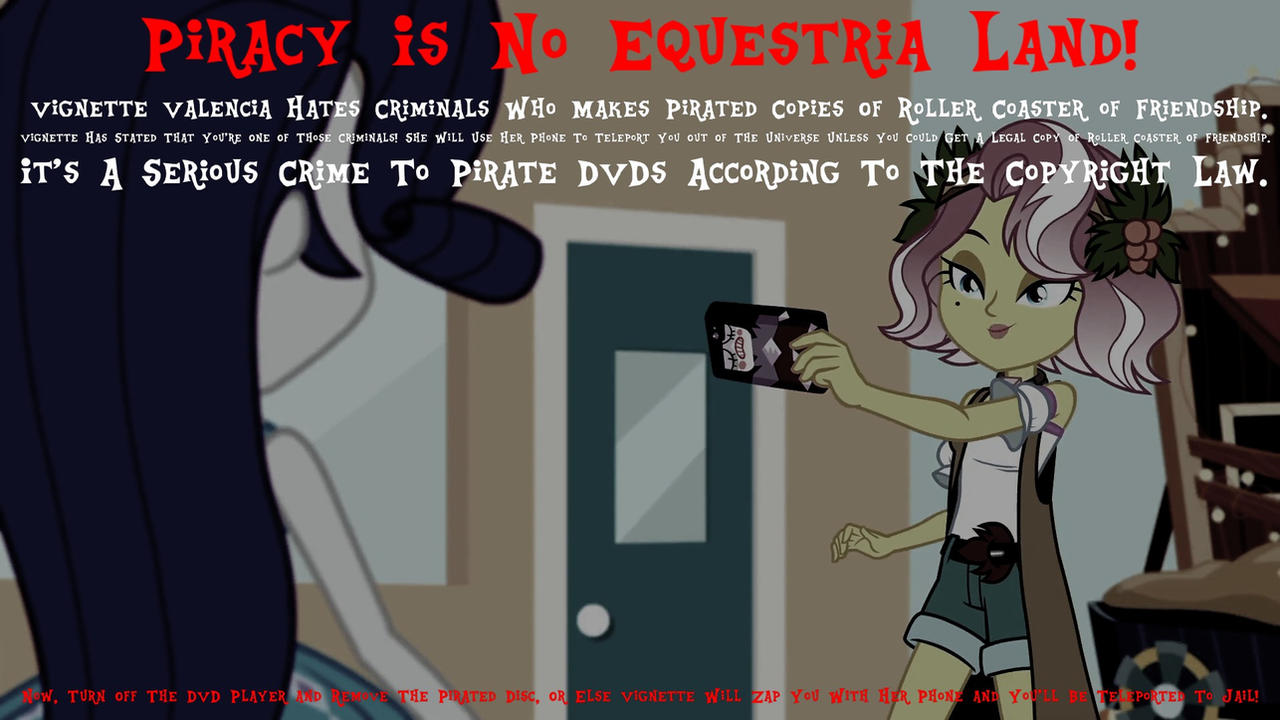 Mlp Eg Rcof Anti Piracy Screen By Logofan100 On Deviantart