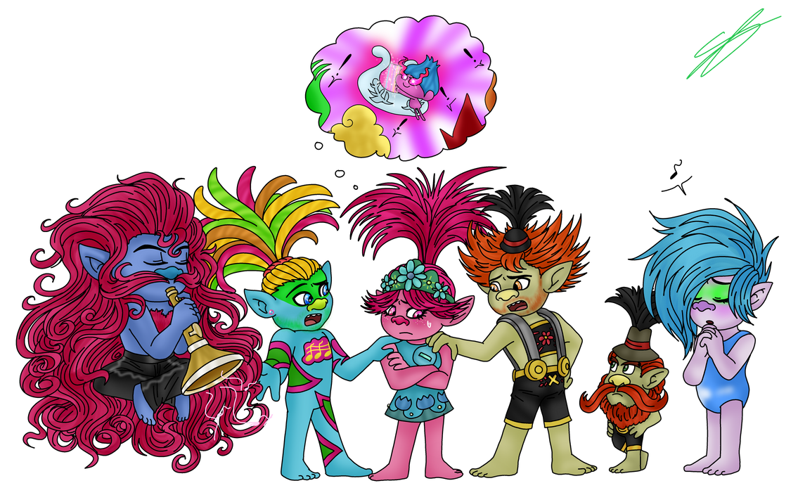 Pc Trolls Its All Love Au By Shadetomlinson On Deviantart