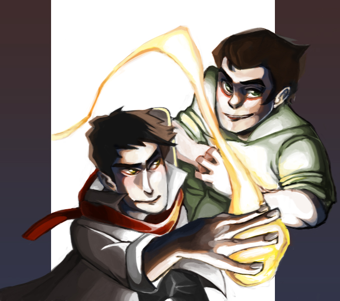 Mako And Bolin By Vanduobones On Deviantart