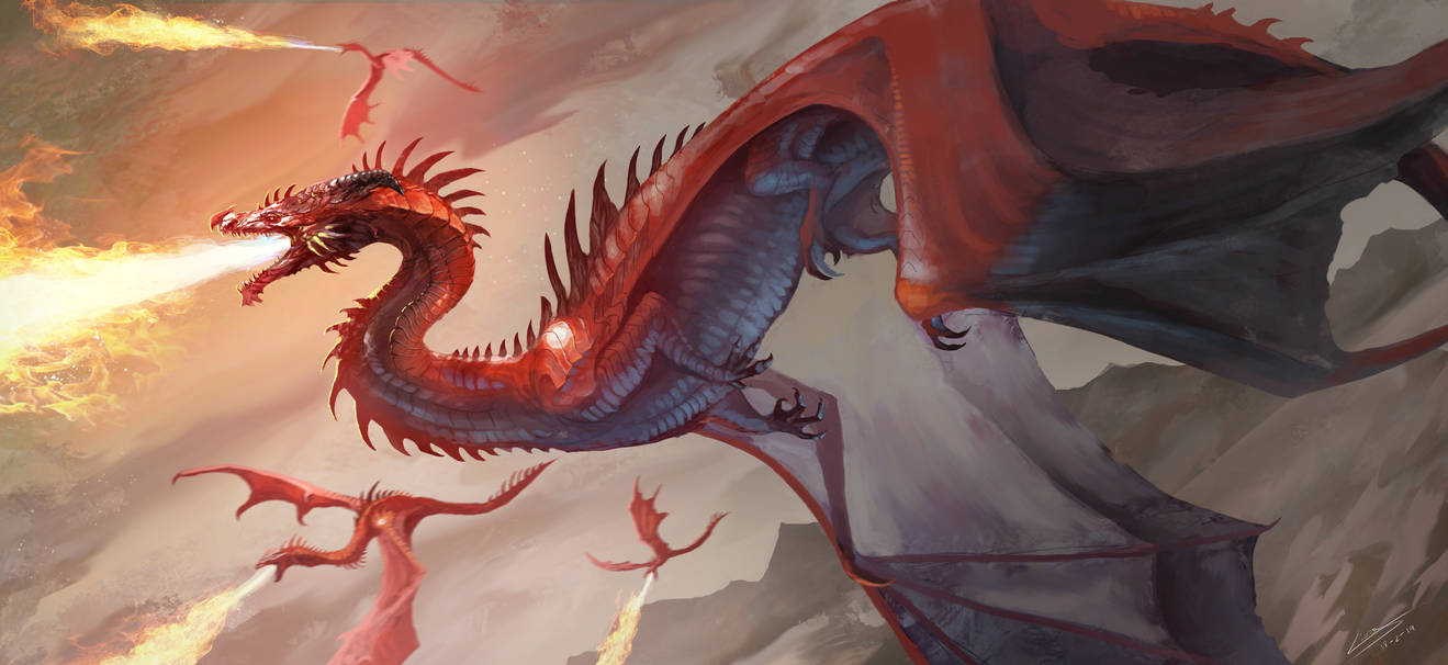 Flame Guard By Juan Arrabal Hernández And Ashgrimmla Rimaginarydragons