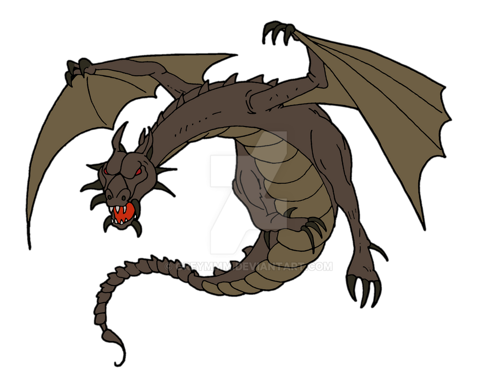 Wyvern Dungeons And Dragons Cartoon By Greymmm On Deviantart