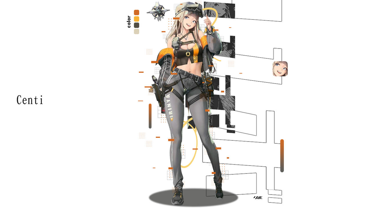 Gfx Anime Style Ui Centi Nikke By Rivo22245 On Deviantart