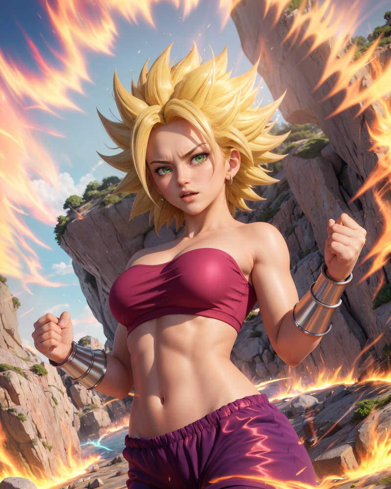 Caulifla Unleashed Potential By Gojieb On Deviantart