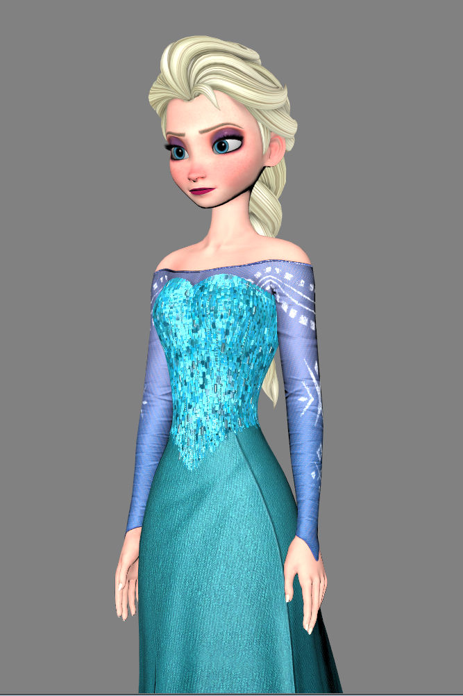 Kh3 Elsa Remake Ver 2 Wip 3 By Rebecca Carlton Ritz On Deviantart