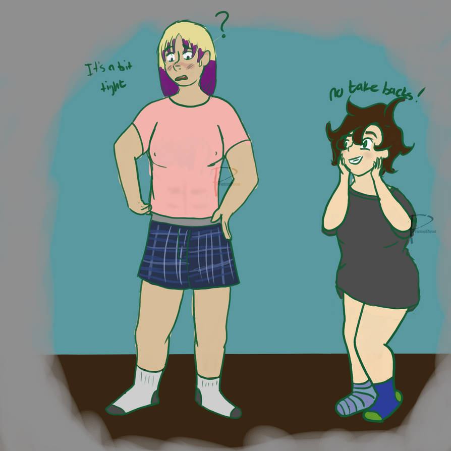 Shirt Swap 3rd Sketch By Fantom Phrost On Deviantart
