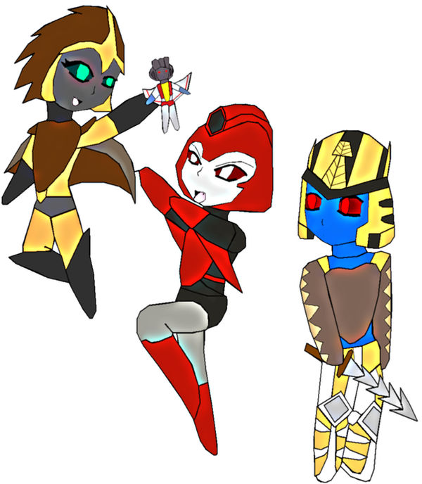 Beast Wars chibis by lady-warrior on DeviantArt