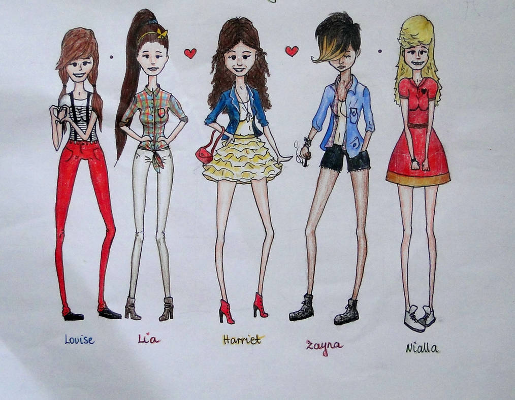 One Direction Girl Version By Yummybiscuit On Deviantart