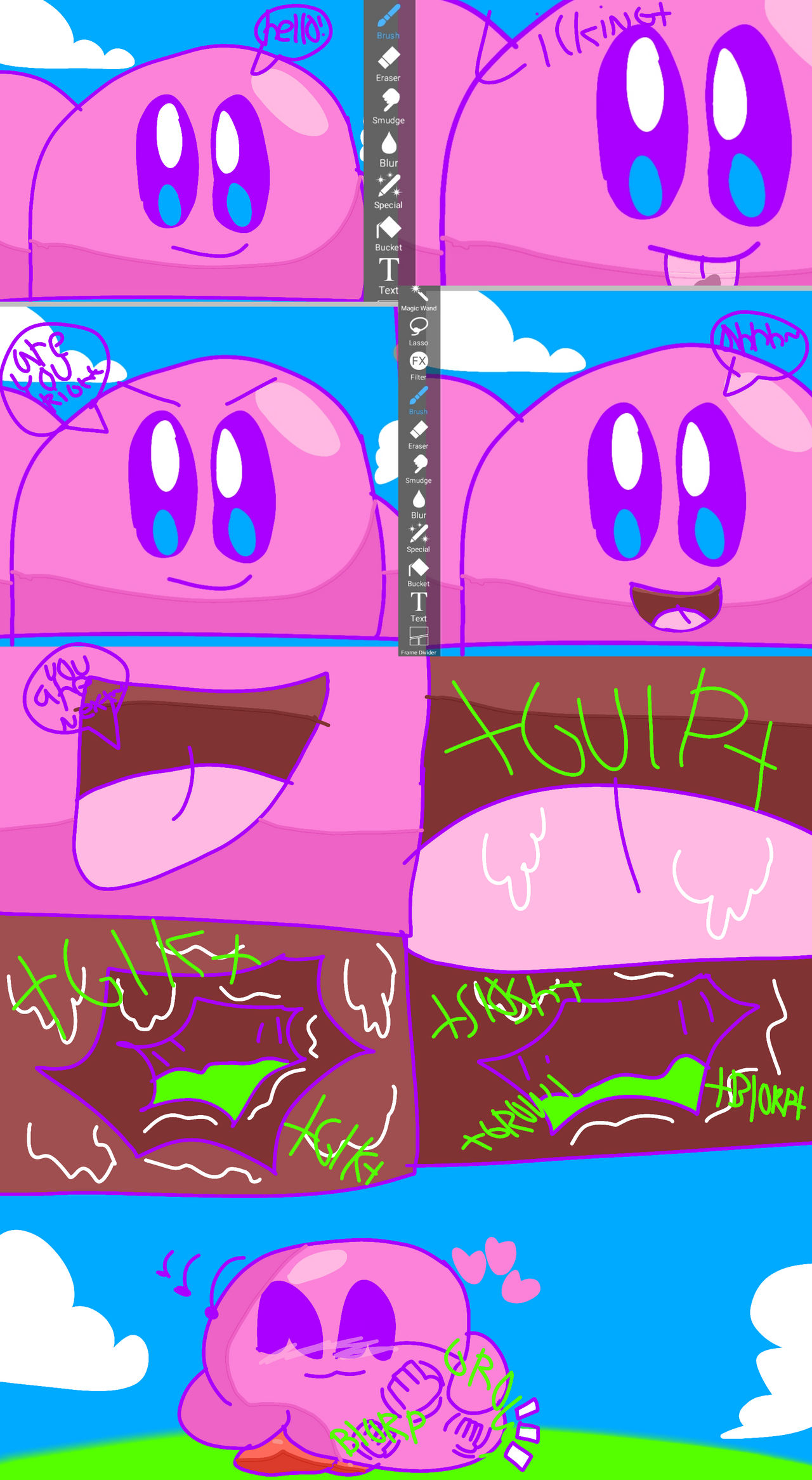 Kirby Vore Pov Comic By 2000windowshakejoj On Deviantart