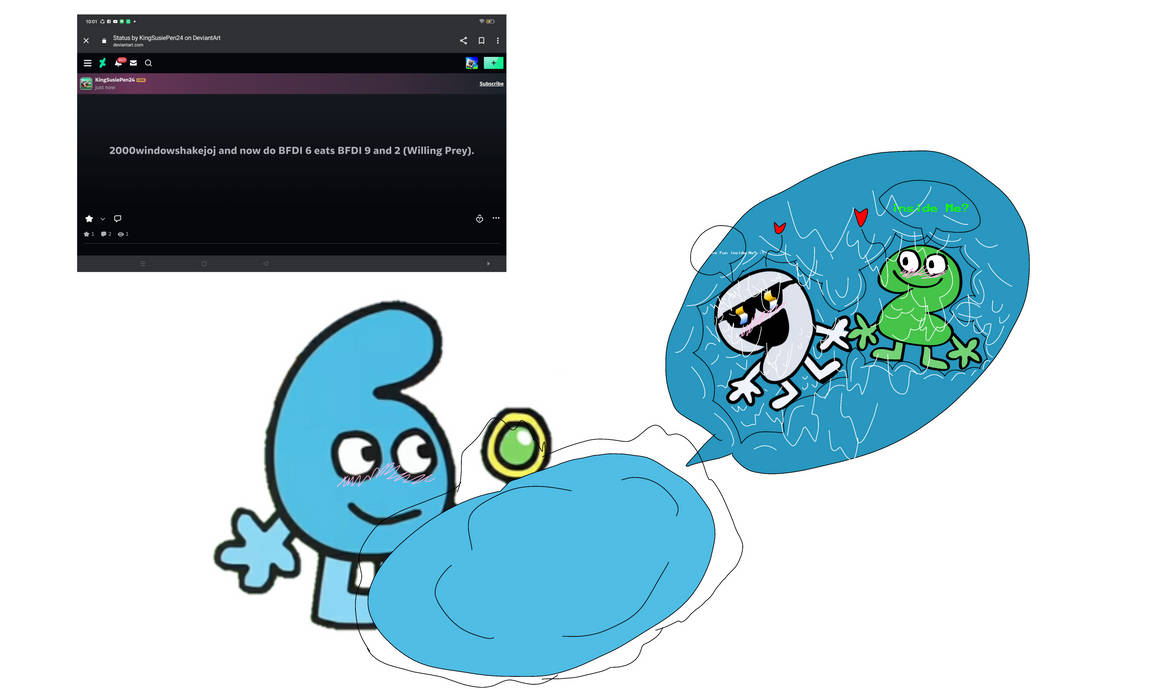 Bfb Six Vore Nine And Two Willing Prey By 2000windowshakejoj On Deviantart
