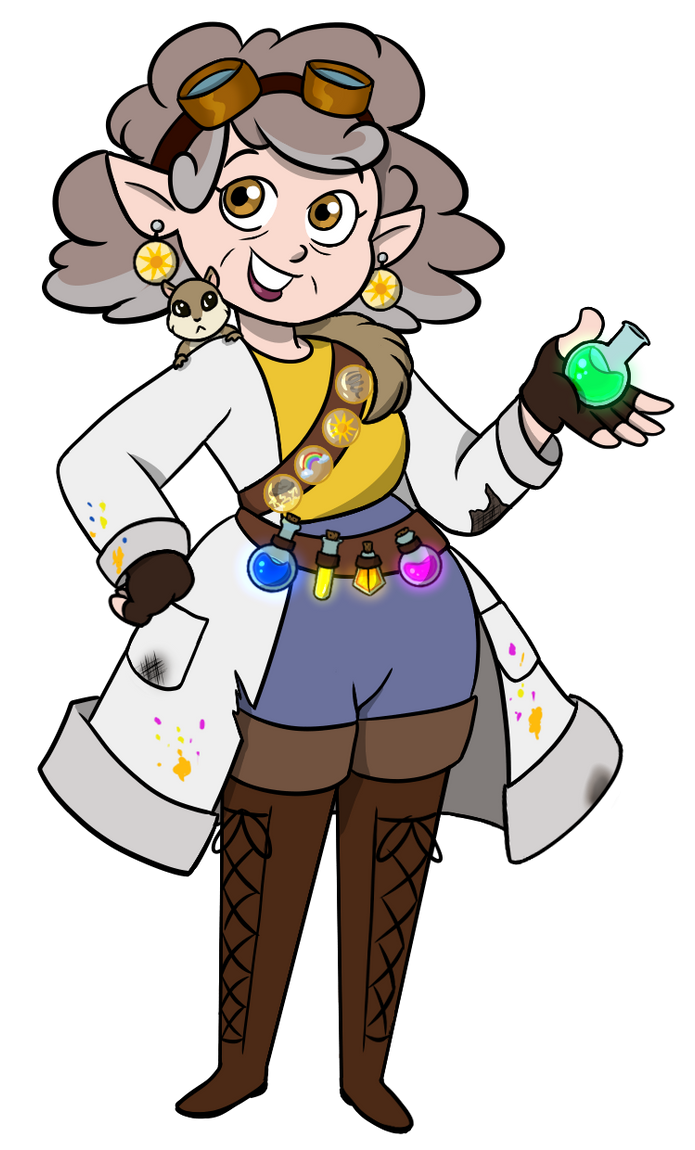 The Owl House Oc Nephele Weaver By Matbenetti17 On Deviantart
