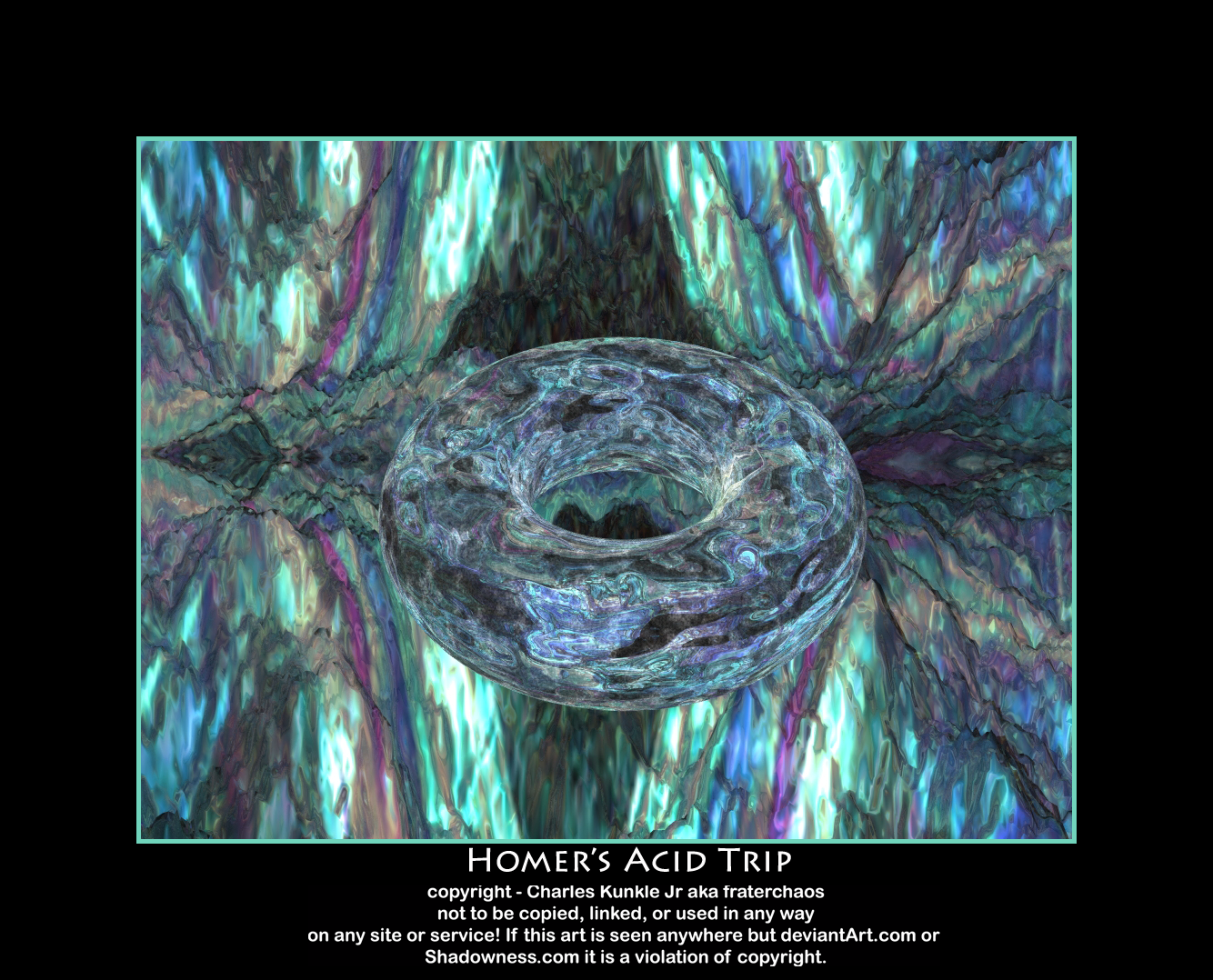 Homer's Acid Trip by fraterchaos on DeviantArt