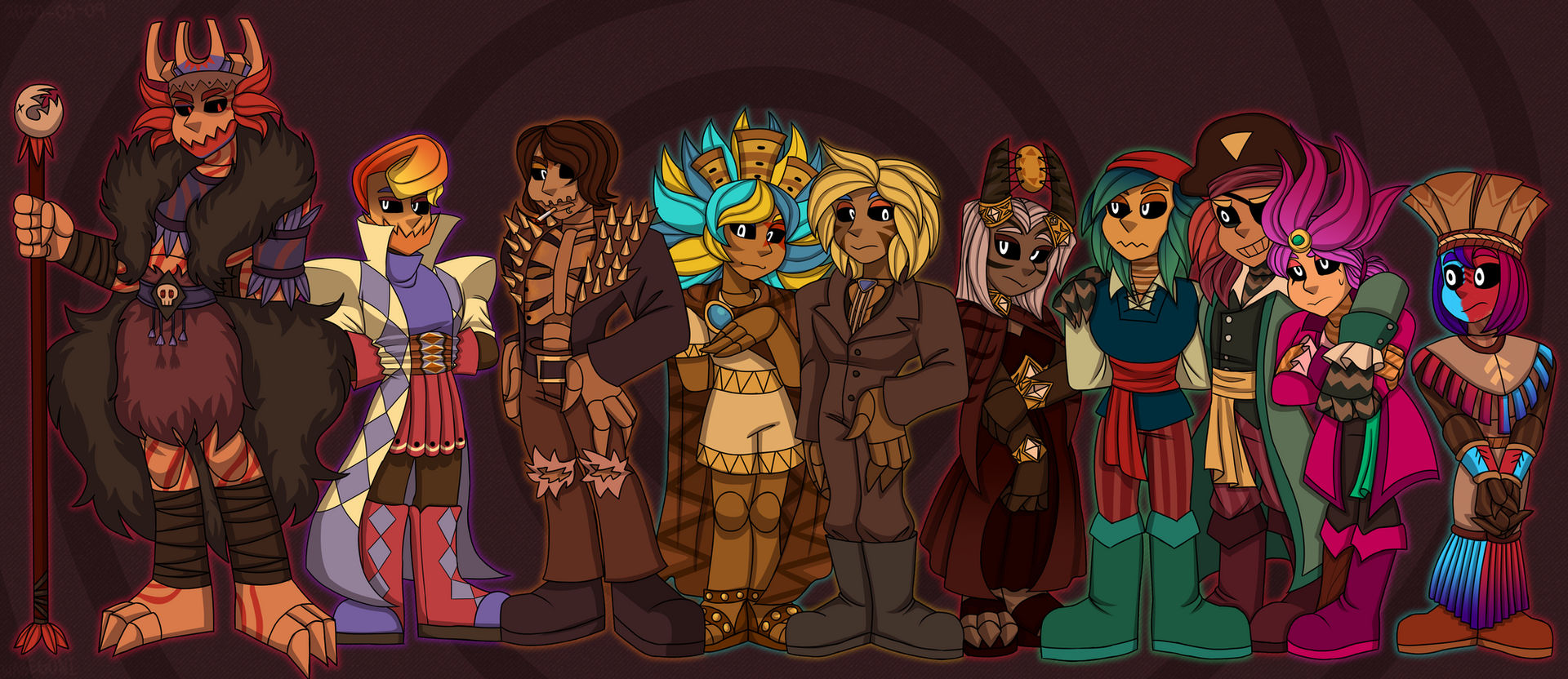 The Tiki Tak Tribe 2020 By Wabegoni On Deviantart