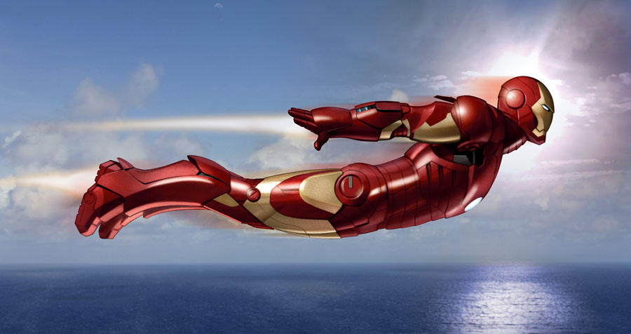 Iron Man Flying By Jdimensions27 On Deviantart