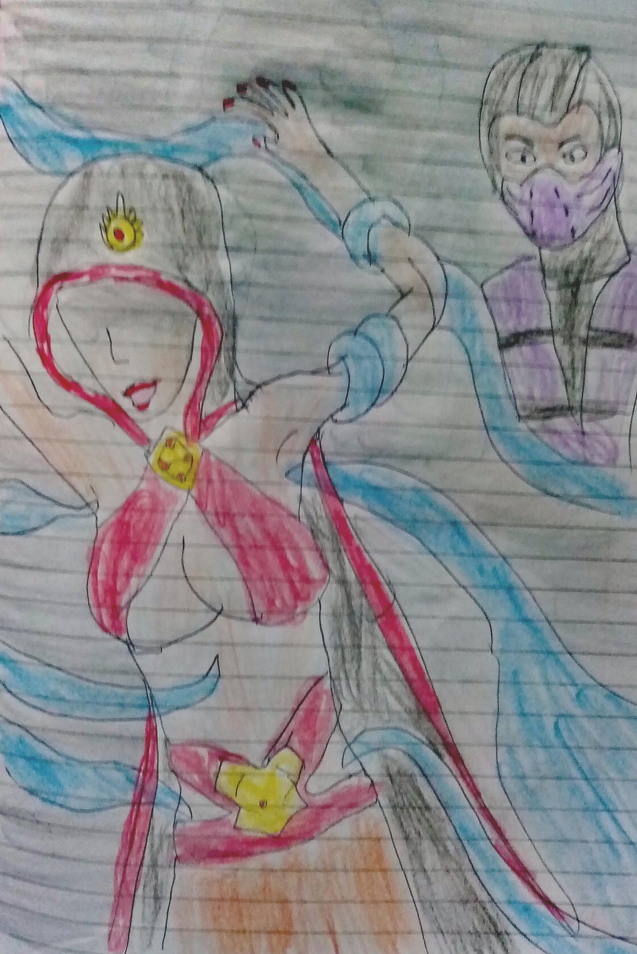Mortal Kombat Ticklegirl Delia Tickled By Rain By Fearft On Deviantart