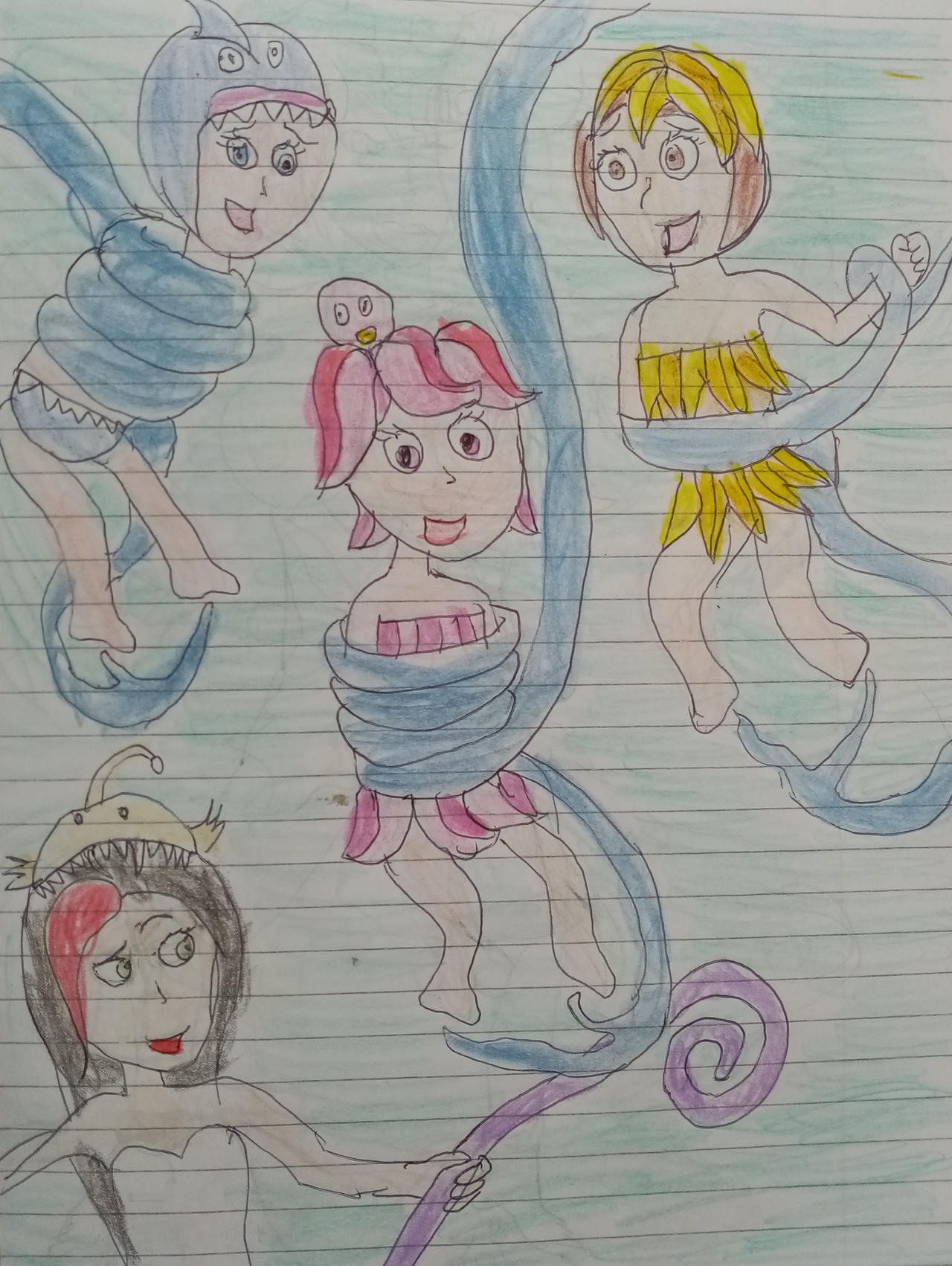 Ticklish Princess Of The Sea By Fearft On Deviantart