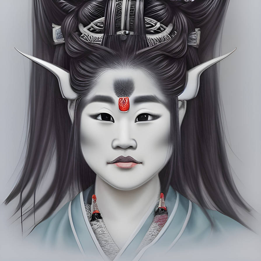Oni Girl By K Jackson Katss On Deviantart