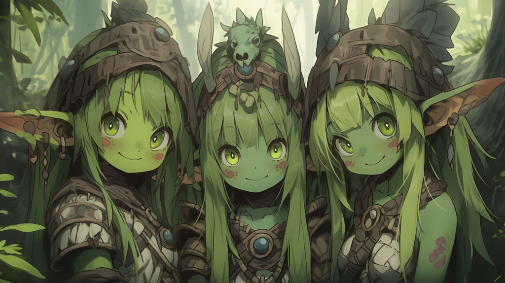 Goblin Girl Trio By K Jackson Katss On Deviantart
