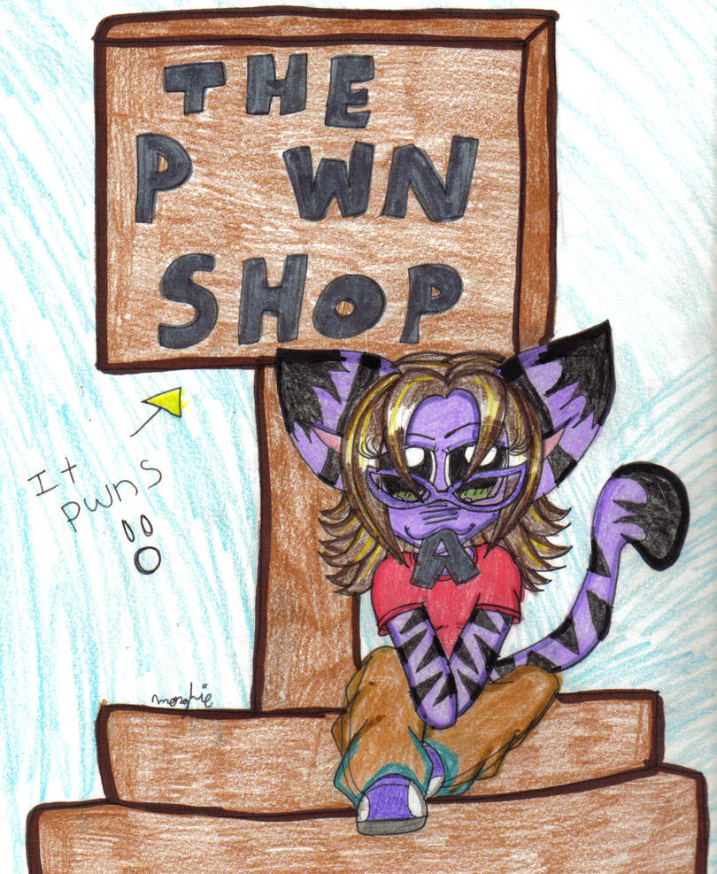 The Pwn shop- Colored by Morghiesart on DeviantArt