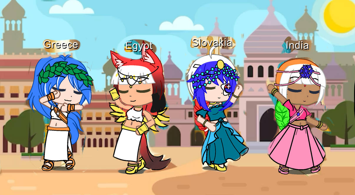 Countryhumans As Harem Belly Dances Girls Fixed By Galia980 On Deviantart