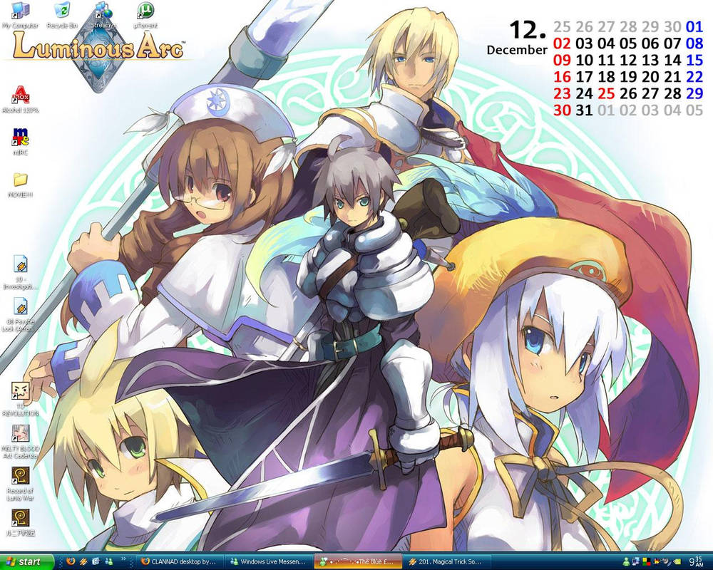 Luminous Arc DESKTOP by Leorio-kun on DeviantArt