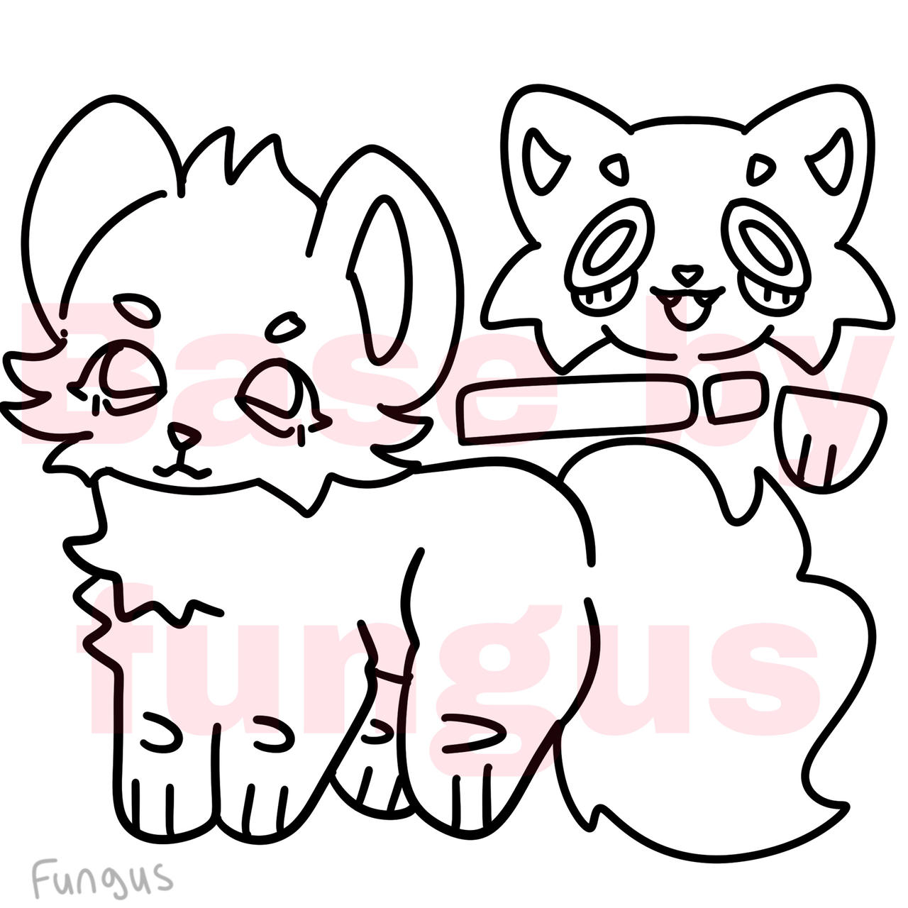 Ptu Chibi Cat Base By Spixdraw On Deviantart