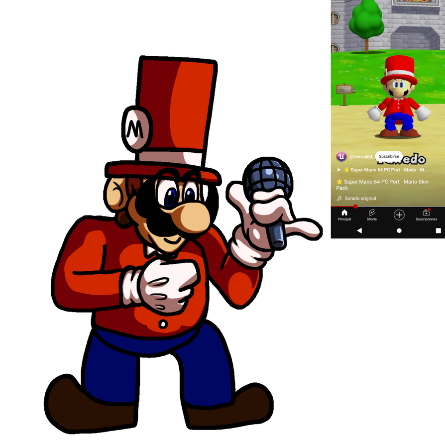 Fnf secret character: tuxedo Mario by laufu2737 on DeviantArt Fnf secret character: tuxedo Mario by laufu2737 on DeviantArt