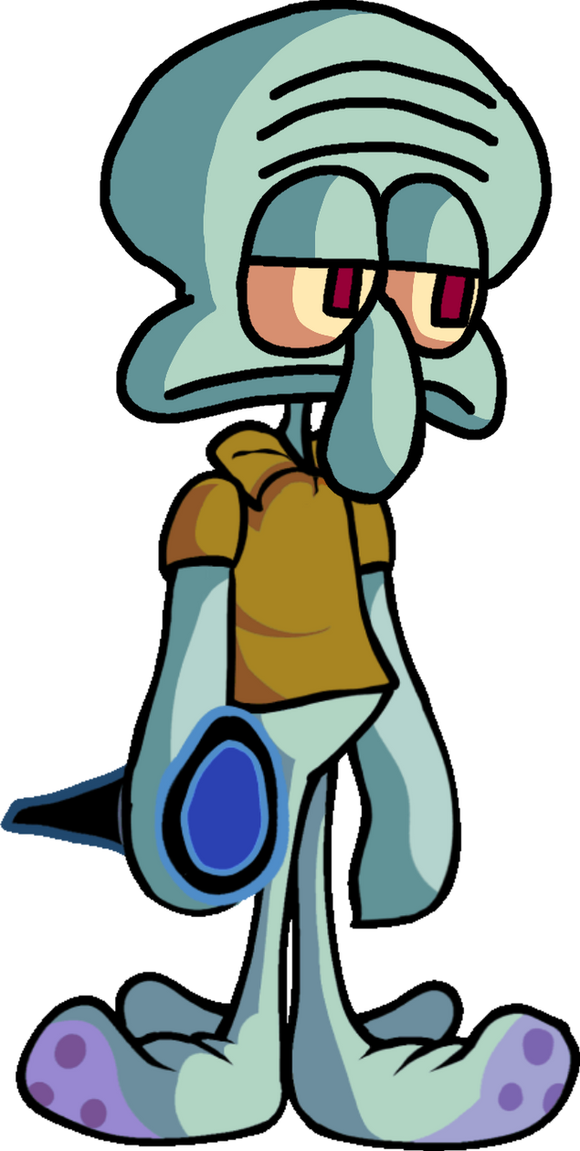 Fnf Red Mist Squidward But Normal By Laufu2737 On Deviantart