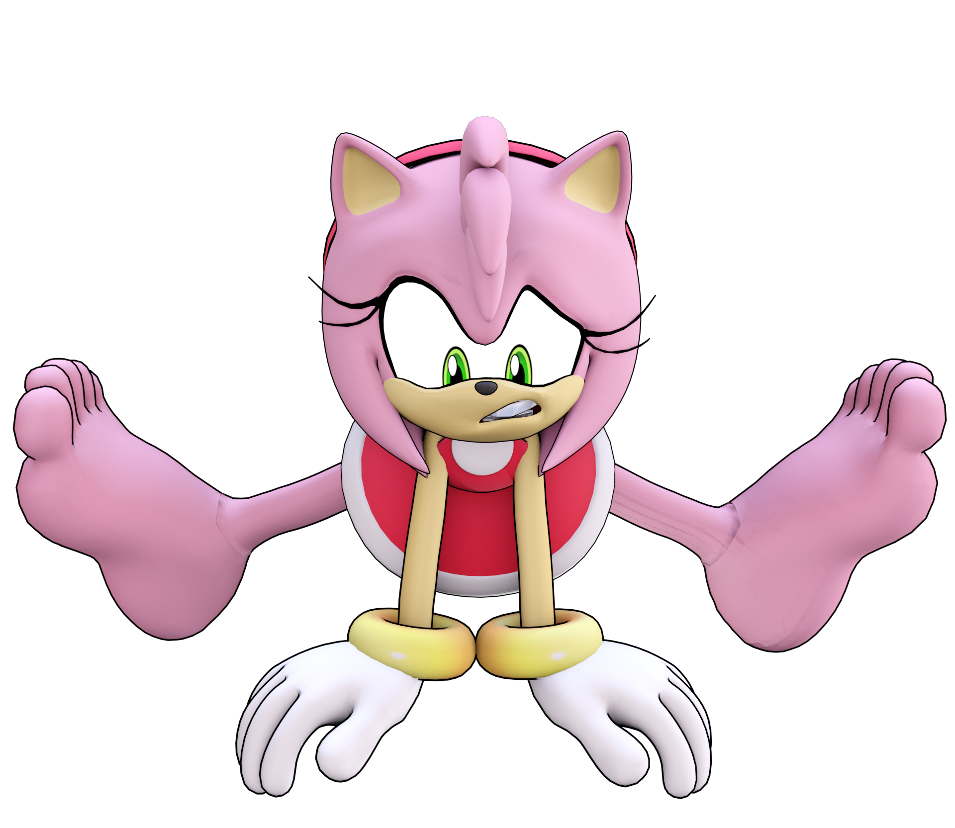 Blender Render Amy Handstand By Thomasfuggincat On Deviantart
