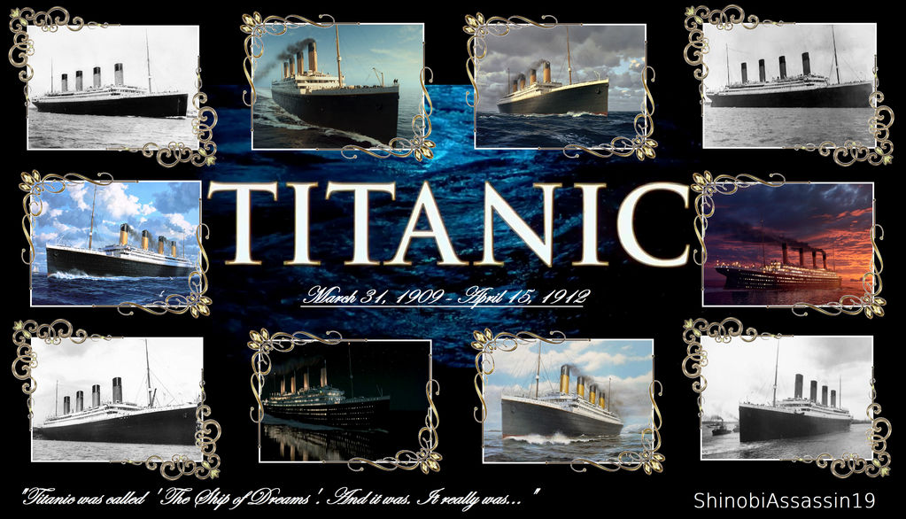 RMS Titanic (Anniversary - 104 Years) by ShinobiAssassin19 on DeviantArt RMS Titanic (Anniversary - 104 Years) by ShinobiAssassin19 on DeviantArt