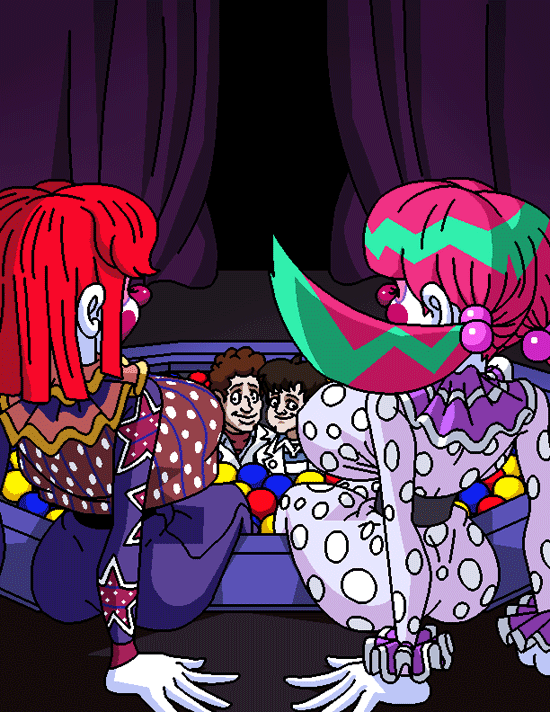 Clown Girls Want A Playing By Javireeds On Deviantart