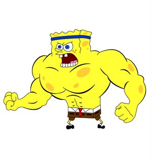 Muscle Bob by SBclub on DeviantArt
