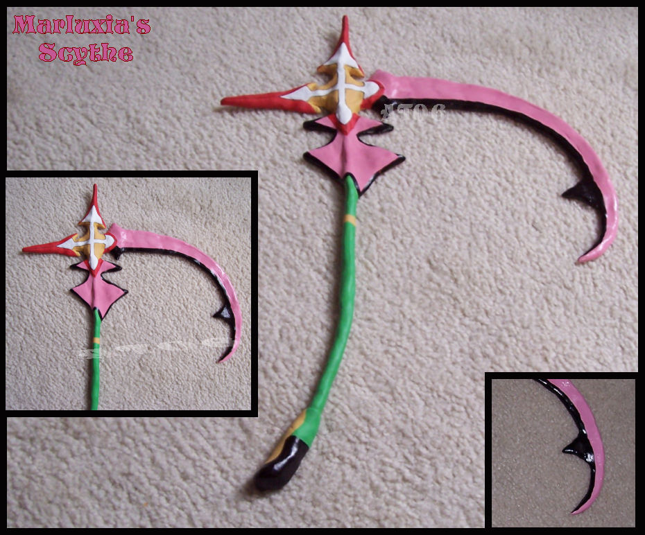 -KH : Marluxia's Scythe- by Typact on DeviantArt