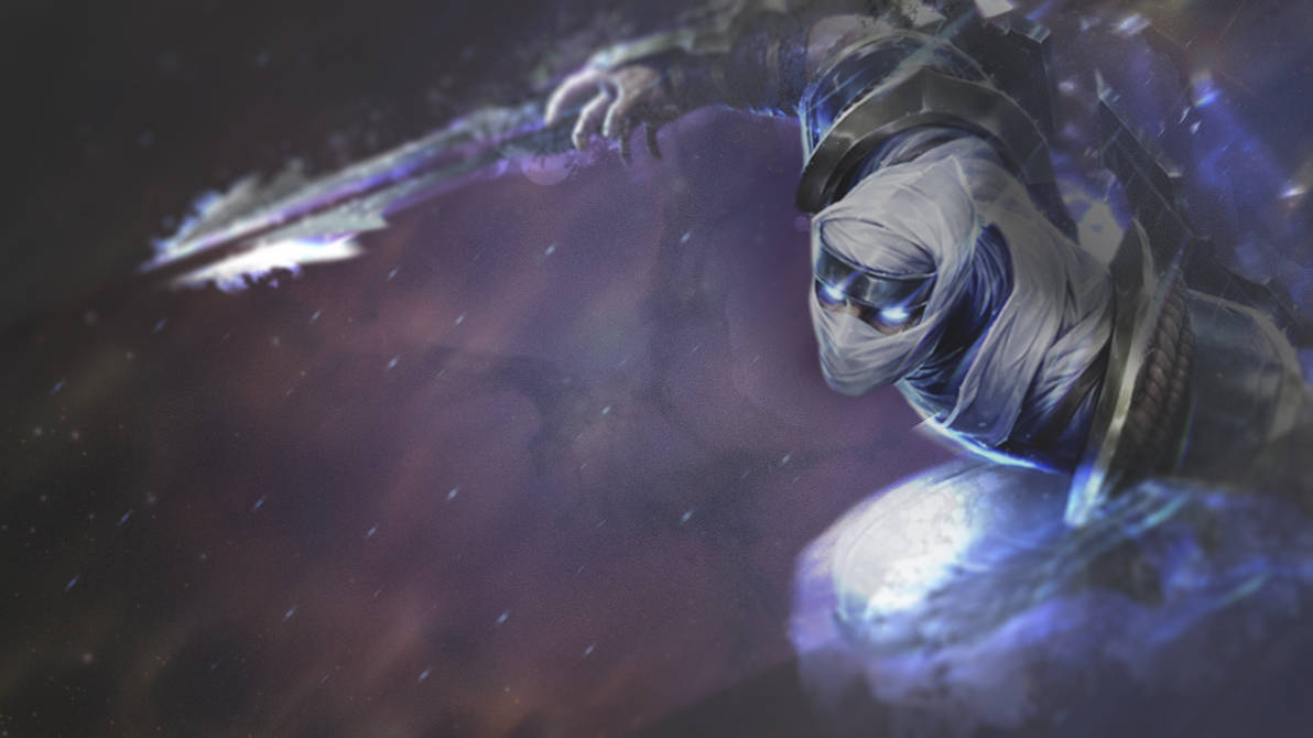 League Of Legends - Shockblade Zed - Wallpaper By Somebenny On Deviantart