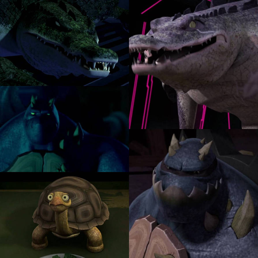 TMNT 2012 Slash and Leatherhead by dckakarott on DeviantArt TMNT 2012 Slash and Leatherhead by dckakarott on DeviantArt