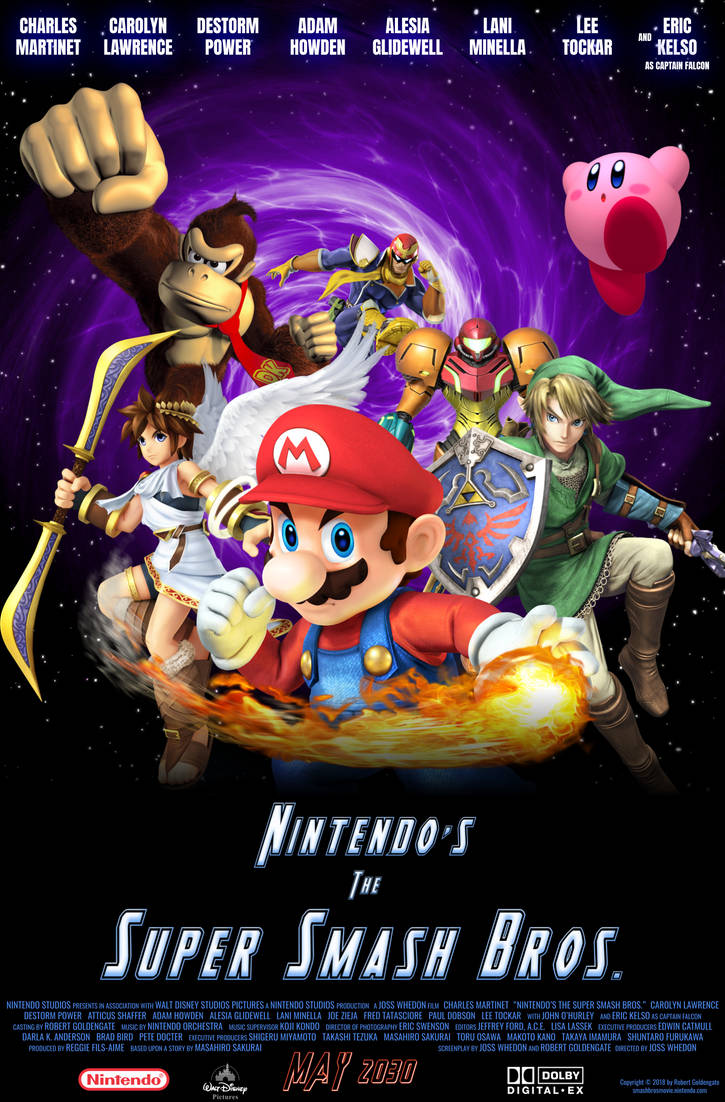 Nintendos The Super Smash Bros Poster Updated By Colonel Knight Rider On Deviantart