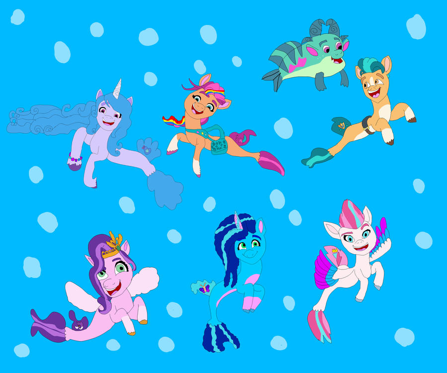 Mermay Mlp G5 Seaponies By Shanealf1995 On Deviantart