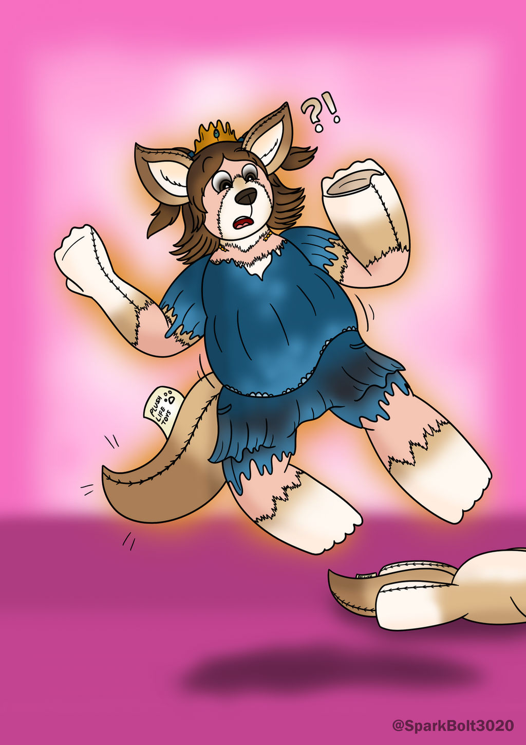 Com Princess Plush Fennec Fox Tf Tg Page 3 By Sparkbolt3020 On Deviantart