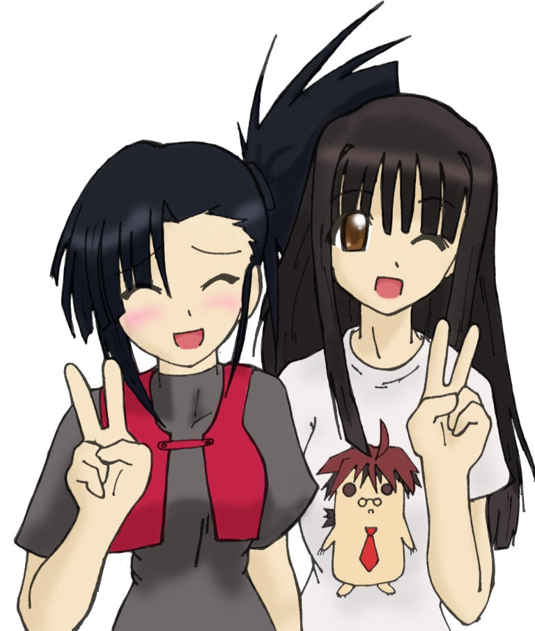 Konoka And Setsuna By Nativeotaku On Deviantart
