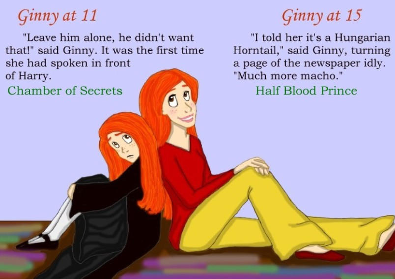 Ginny's Transformation by DKCissner on DeviantArt