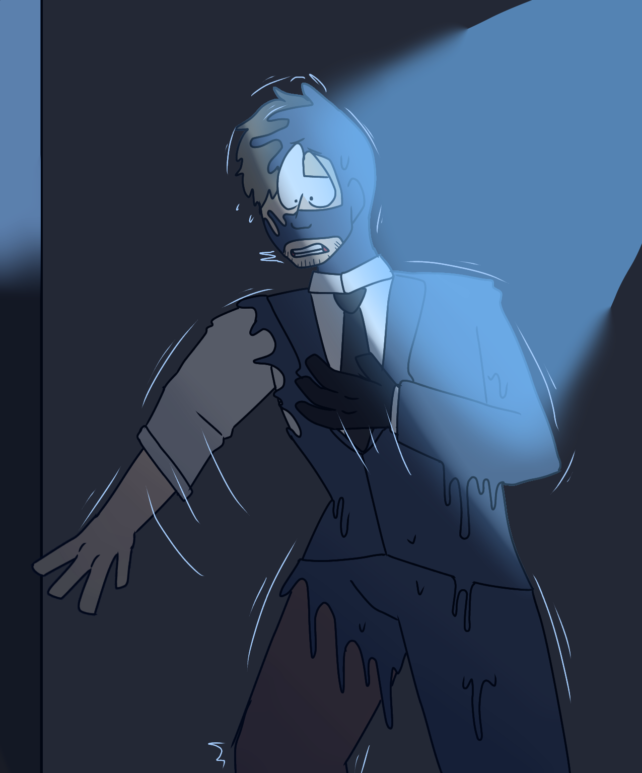 Feeling Blue Spy Tf By St0nedrag0ntfs On Deviantart