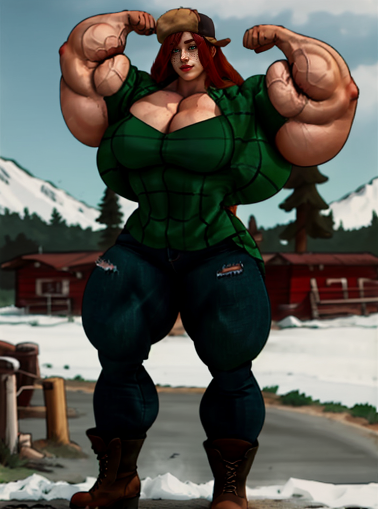 Wendy Muscle By Goldberg42 On Deviantart