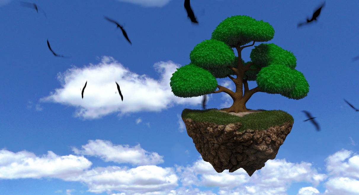 Zbrush Doodle: Day 1318 - Floating Island by UnexpectedToy on DeviantArt Zbrush Doodle: Day 1318 - Floating Island by UnexpectedToy on DeviantArt