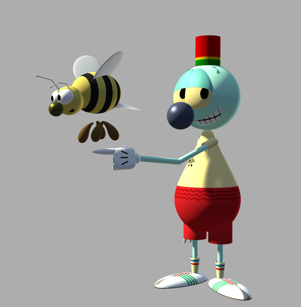 Andre And Wally B Updated Model Render By Danslade2004 On Deviantart