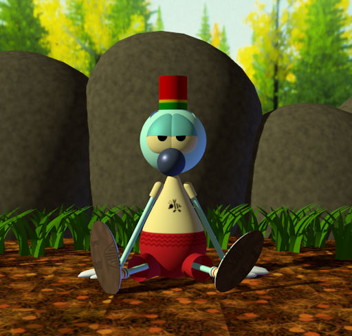 Andre And Wally B Concept Pastel 3 D Render 1 By Danslade2004 On Deviantart