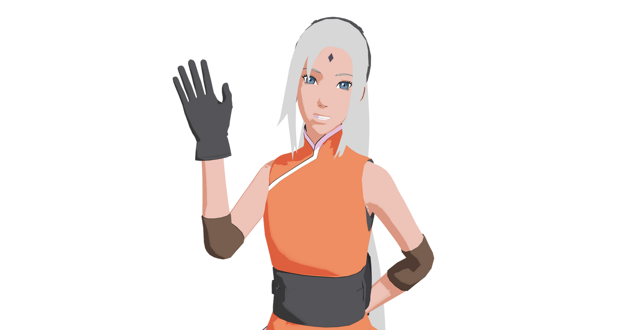 Mmd Naruto Oc Nayumi Uzumaki By Sonerouzumaki On Deviantart