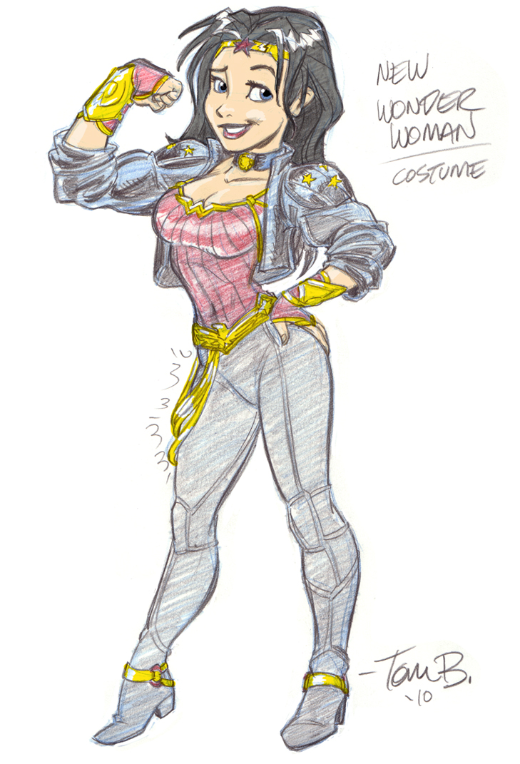 New Wonder Woman Costume By Tombancroft On Deviantart