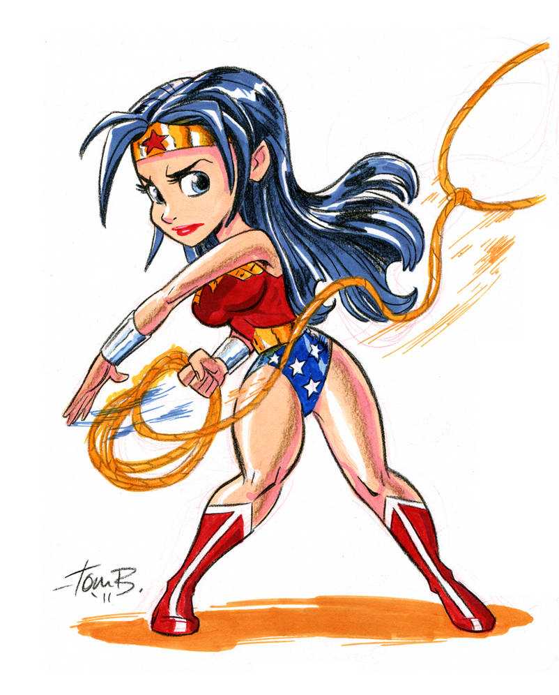 Wonder Womanlassocolor By Tombancroft On Deviantart