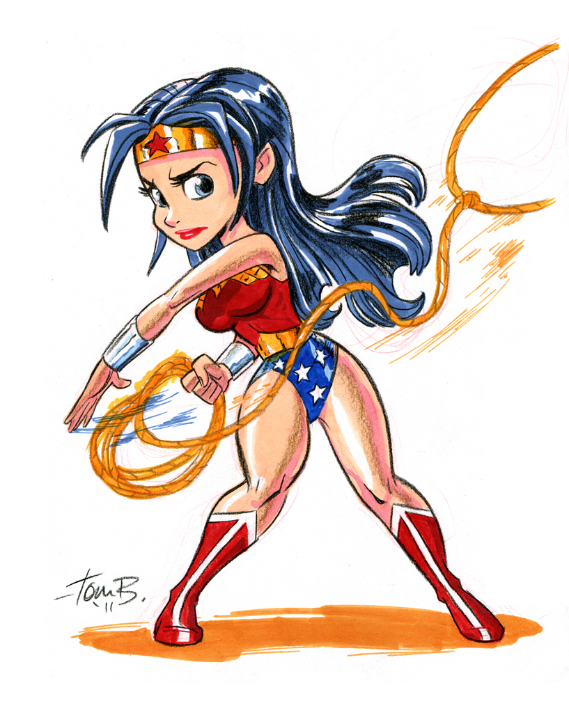 Wonder Womanlassocolor By Tombancroft On Deviantart